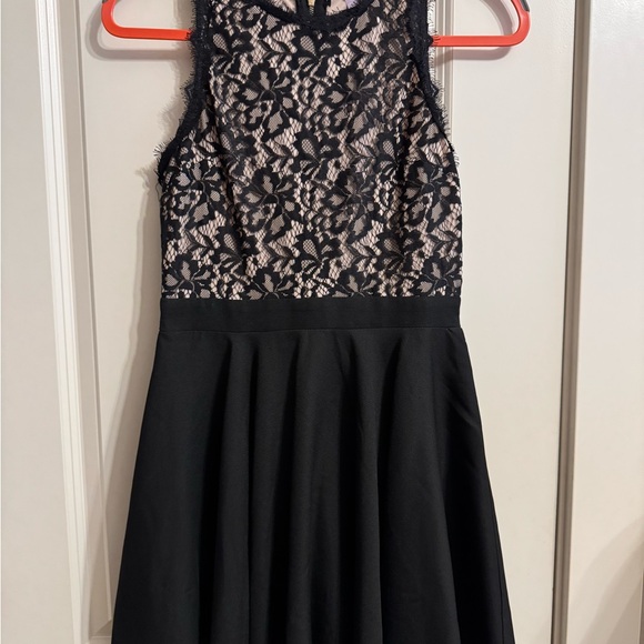 Alya | Dresses | Alya Black Lace Mini Dress | Poshmark